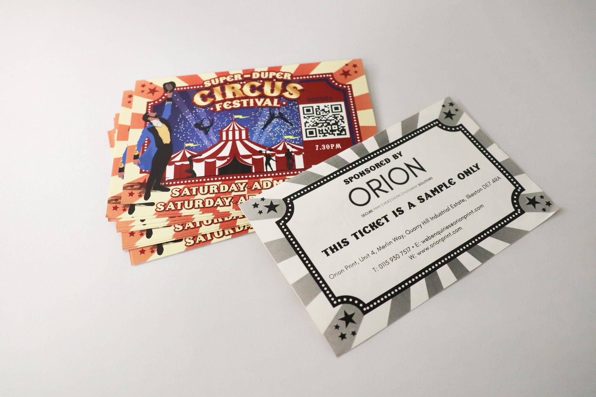 How To Design Event Tickets - Blog & News | Orion Print